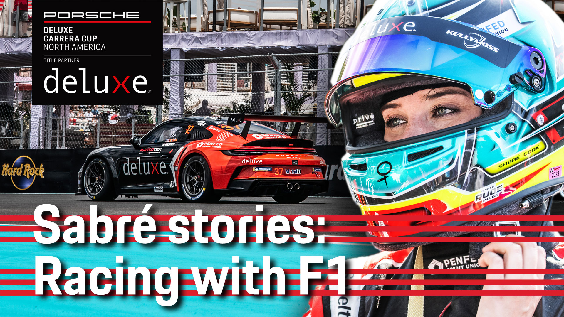 Sabré Stories: Racing with F1 | Porsche Carrera Cup North America
