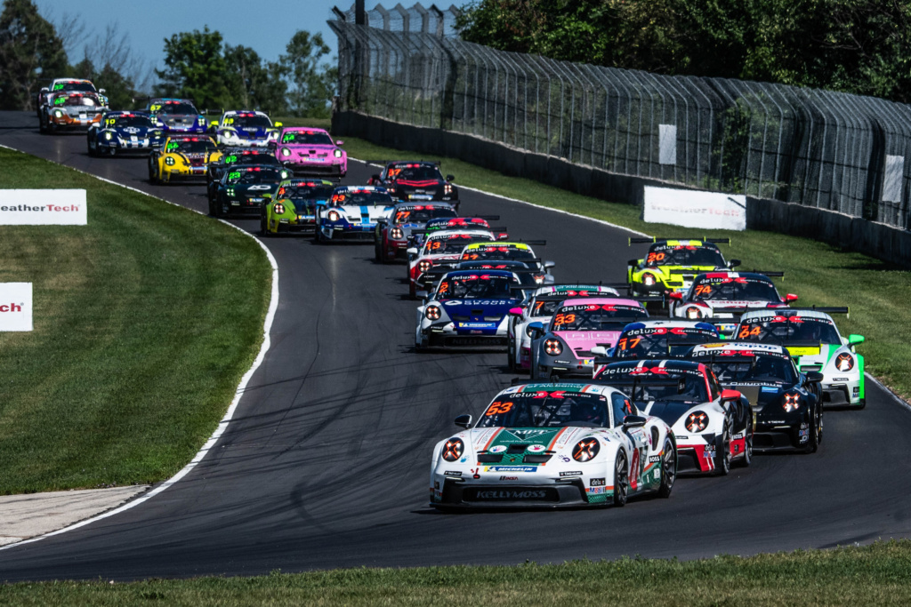 Wisconsin's "home team" triumphs at Road America | Porsche Carrera Cup ...